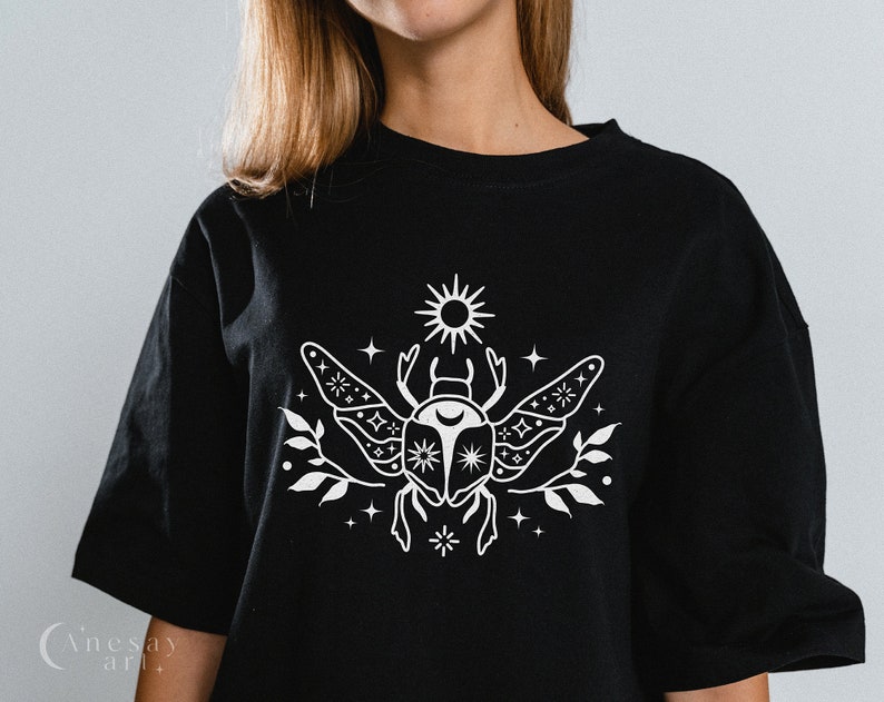 Celestial Insect Svg Magic Beetle Svg Files for Cricut - Etsy