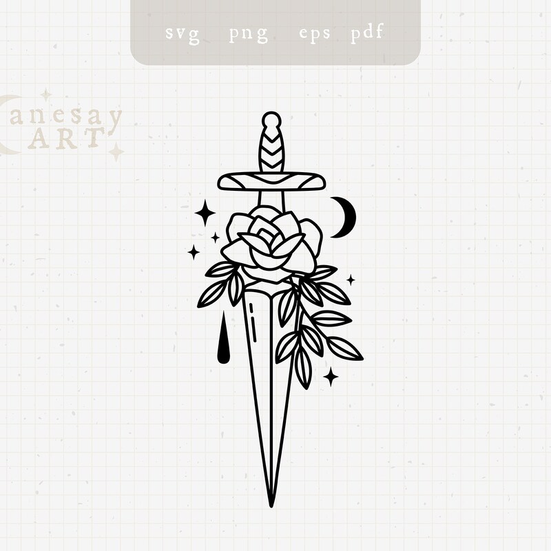 Dagger Sword - Etsy