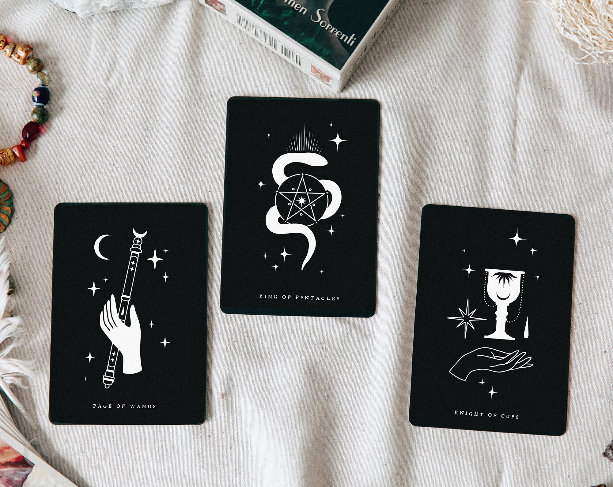 Modern Witch Tarot Cards SVG Minor Arcana Celestial Tarot Svg - Etsy