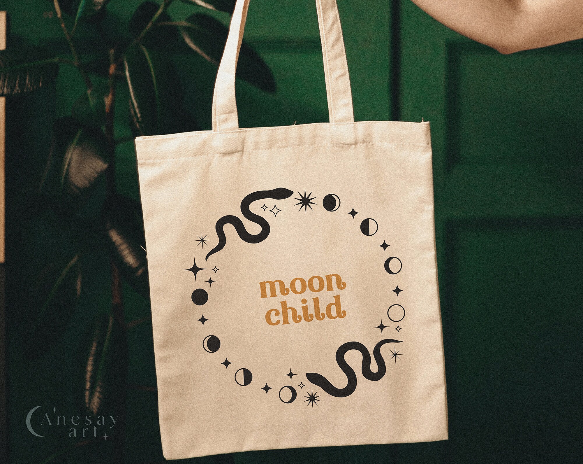 Celestial Circle Frame SVG Moon and Stars Magical Frame - Etsy UK