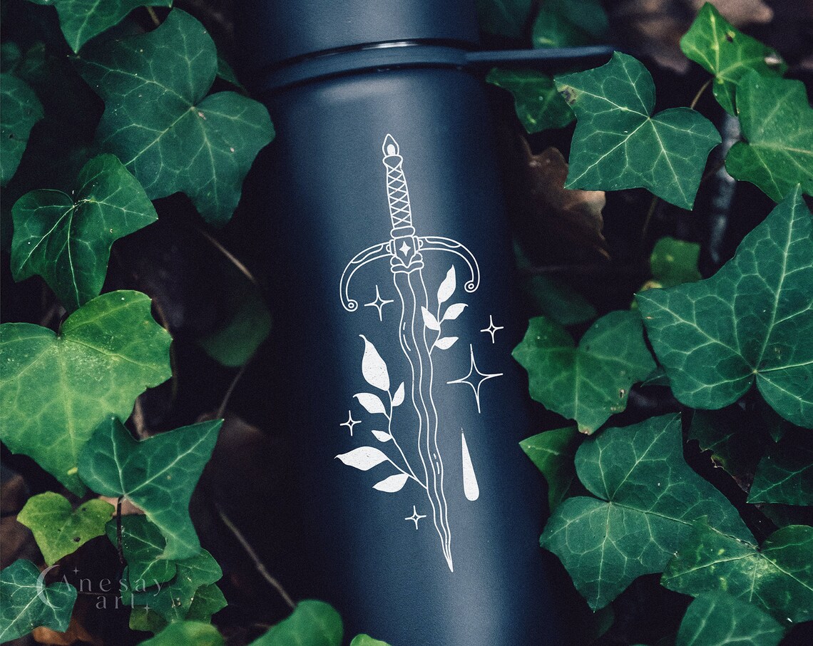 Celestial Dagger SVG Mystical Sword Svg Files for CRICUT - Etsy