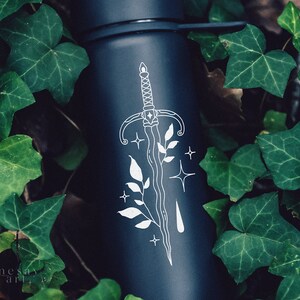 Daga celestial SVG, Mystical sword svg archivos para CRICUT, Diseño de ...