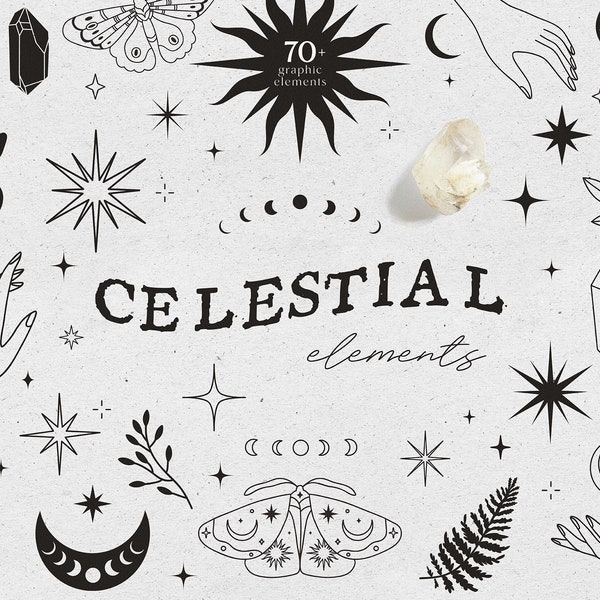 Celestial Logo - Etsy