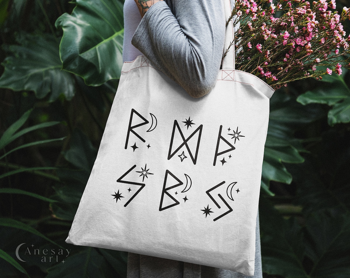 Celestial Moon Runes SVG Viking Symbol Svg Files for CRICUT - Etsy UK