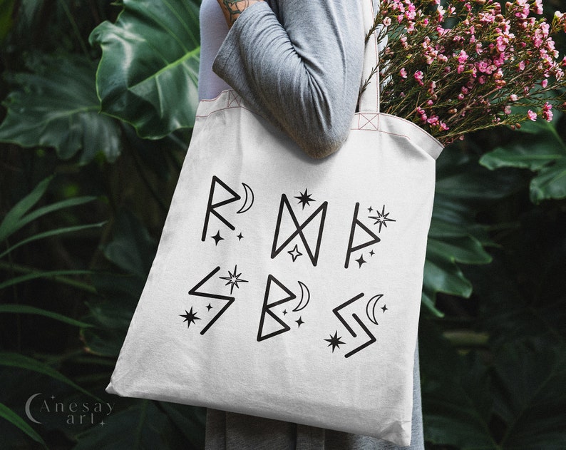 Celestial Moon Runes SVG Viking Symbol Svg Files for CRICUT - Etsy UK