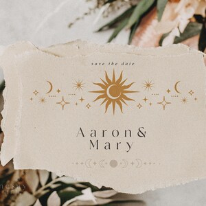 Celestial Frame SVG, Magical Divider Svg Files for Cricut, Celestial ...