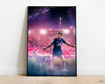 Lionel Messi Barcelona Premium Poster - Etsy