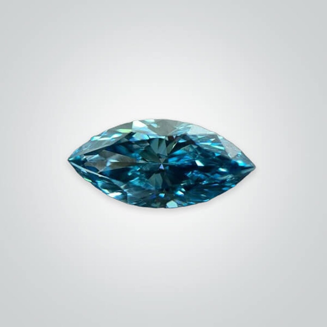 A One Quality Blue Lab-diamond Cut Marquise , Lab Diamond Pass Diamond ...