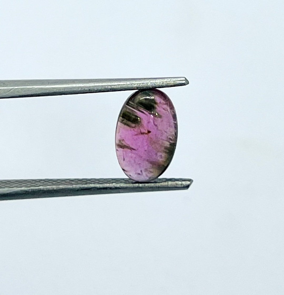 Natural Bio Tourmaline Oval Cabochon Tourmaline Smooth Polish - Etsy
