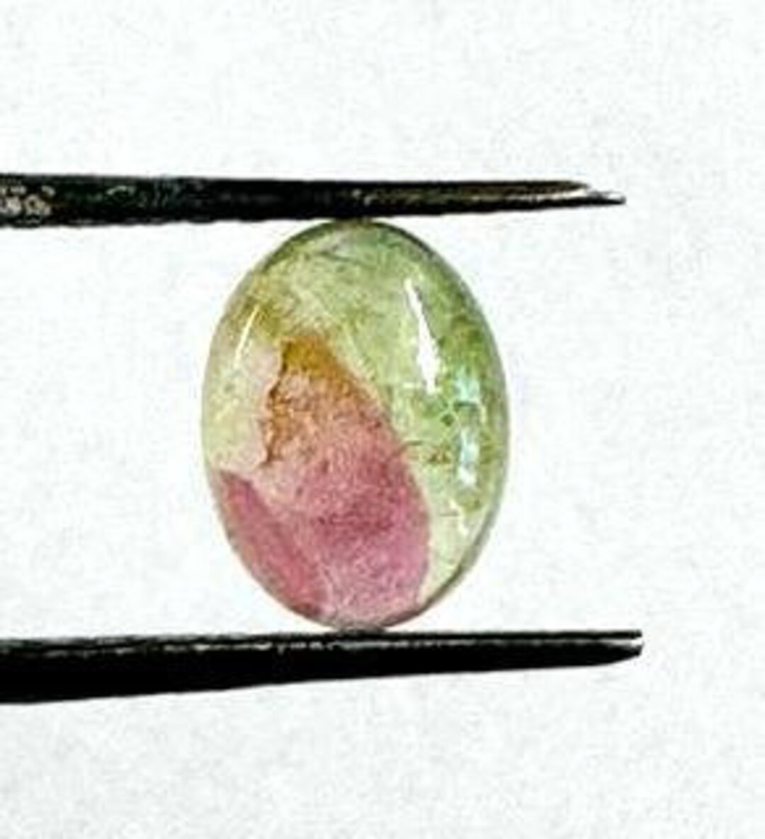 6-15 Mm Bi Color Tourmaline Watermelon Tourmaline Cab Pink Tourmaline ...