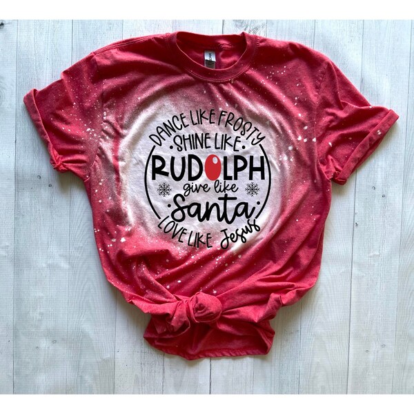 Bleached Christmas Sweatshirts - Etsy