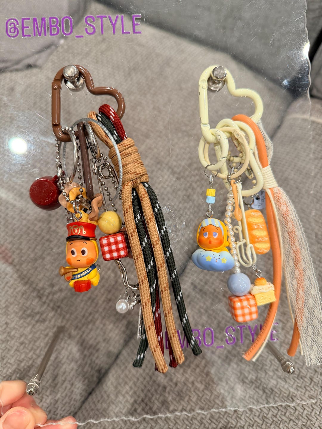 Twinkle Twinkle Pop Bean Charm: Handmade Bag Charms, Phone Charms, Key ...