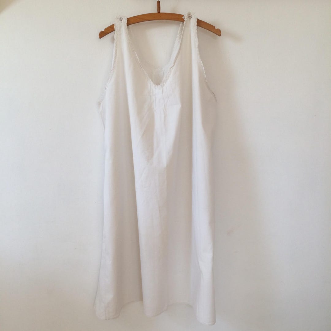 Vintage Heirloom Cotton Nightgown Monogram Dress - Etsy