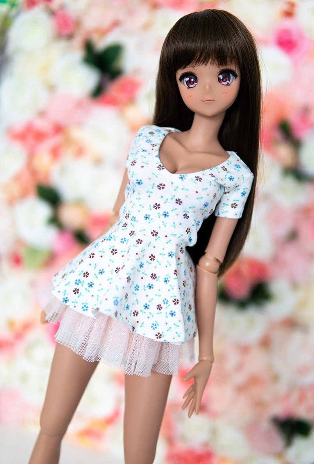 Smart Doll Peplum Top for 1/3 Scale Dolls (smart Doll Clothes / SD Doll ...