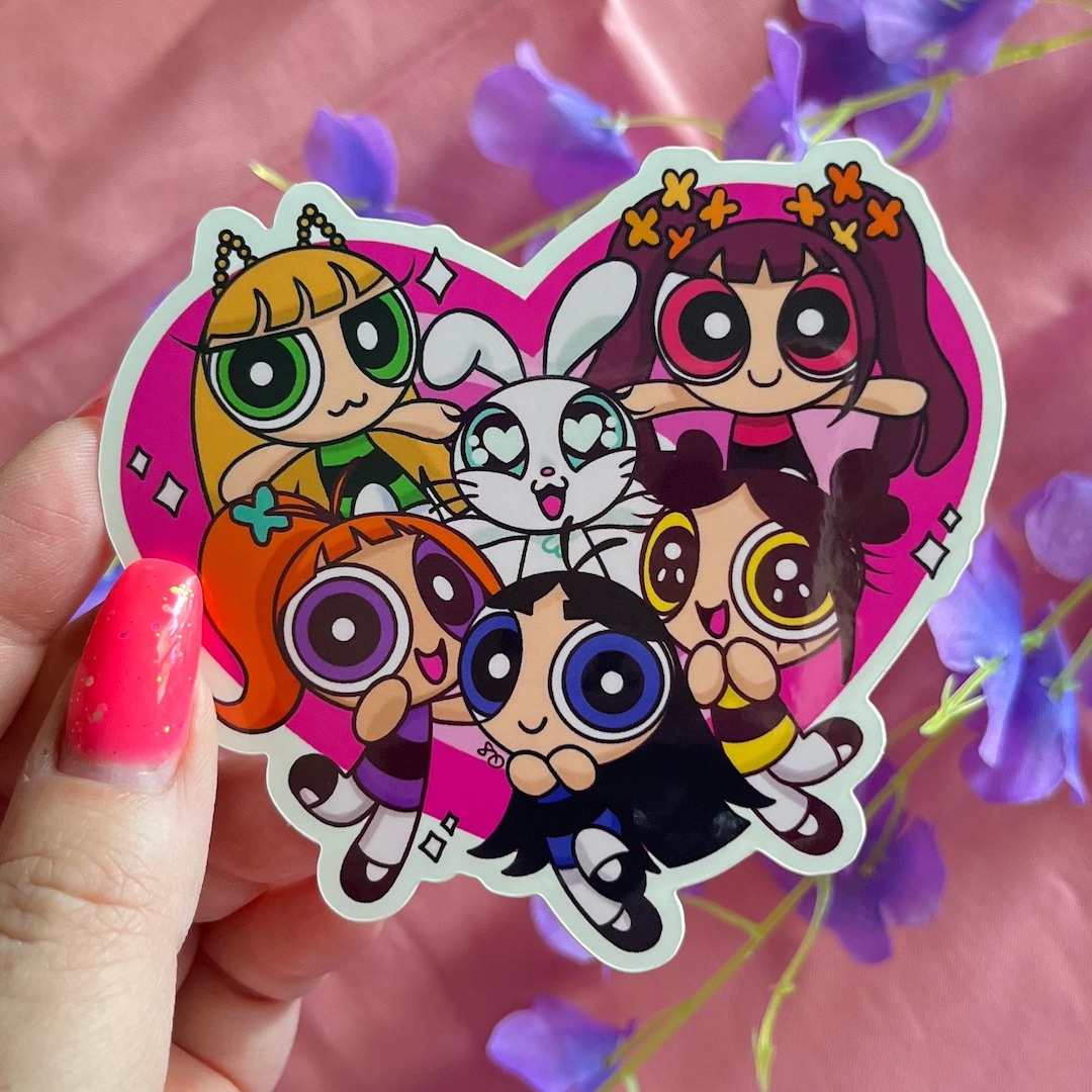 Powerpuff Girls New Jeans Vinyl Sticker - Etsy