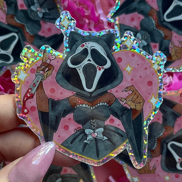 Kitty Ghostface - Etsy