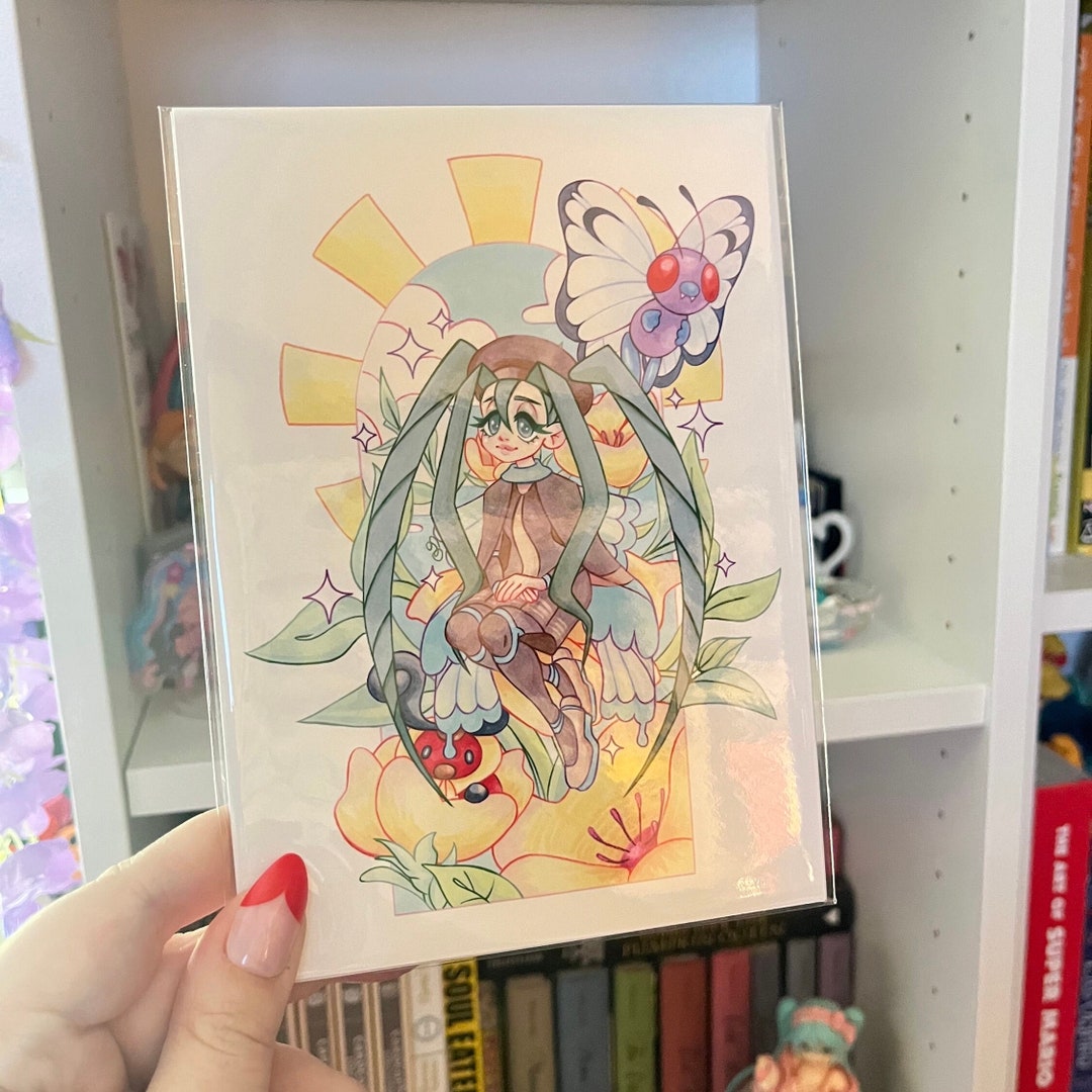 Bug Miku 5x7 Art Print - Etsy