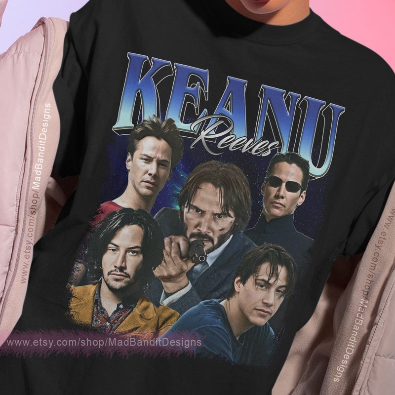 T Shirts Keanu Reeves - Etsy