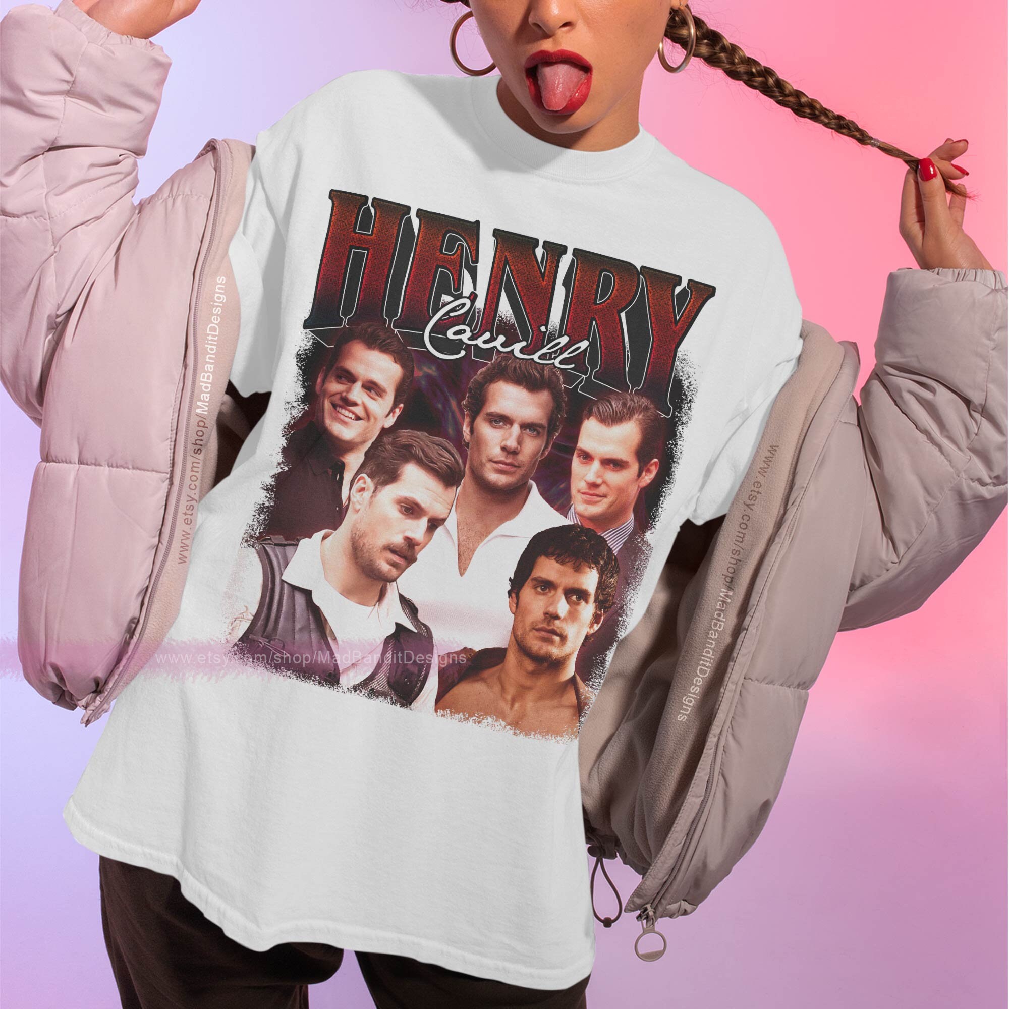 Henry Cavill Shirt Cool Retro Rock Poster T-shirt 70s 80s 90s - Etsy