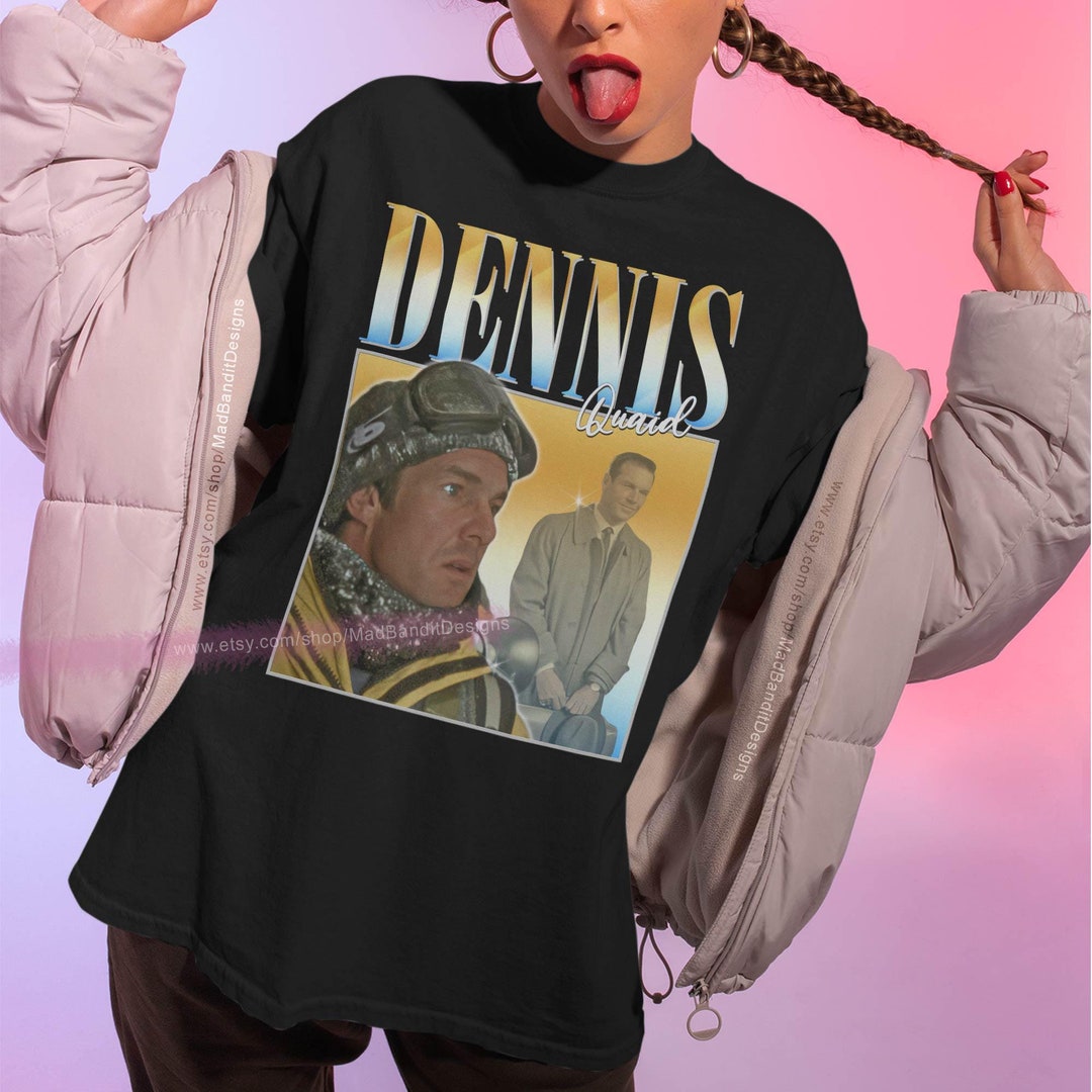 Dennis Quaid Shirt Vintage Retro Design T-shirt 70s 80s 90s Rocker ...