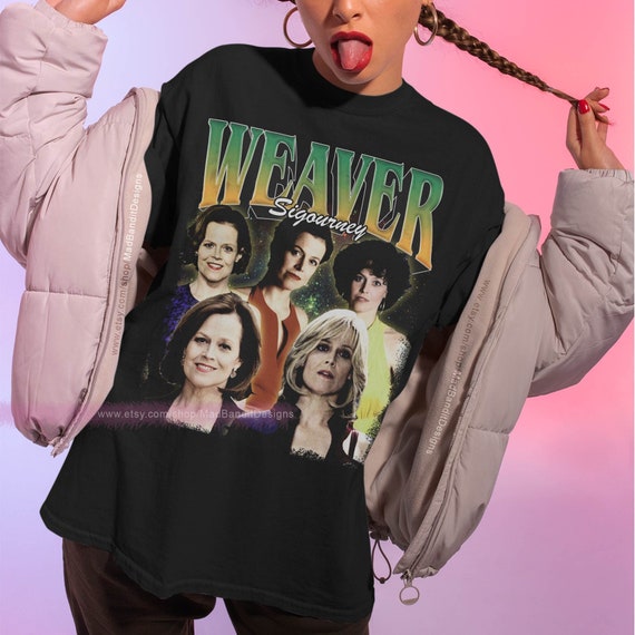 Sigourney Weaver Shirt Cool Retro Rock Poster T-shirt 70s 80s - Etsy