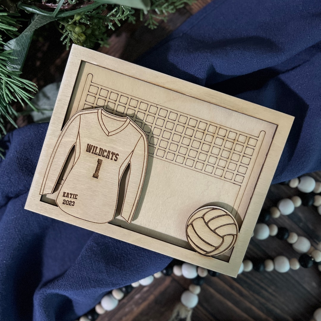Personalized Volleyball Sign, Personalized Gift for Volleyball Player ...