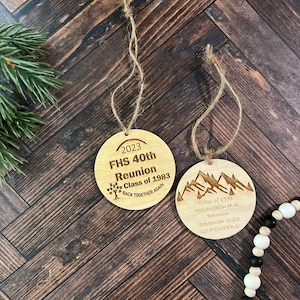 Customizable Class Reunion Favors, Alumni Reunion Favors, Keepsake Gift ...