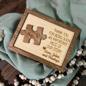 Thank You for Being an Important Piece of My Story, Thank You Teacher ...