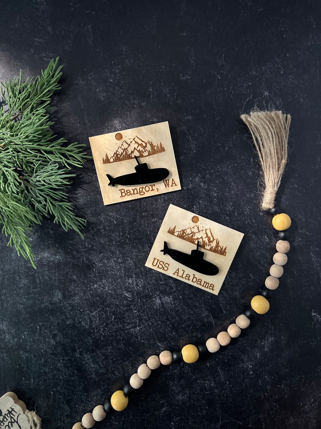US Navy Submarine Magnet, PCS Announcement, Personalized Submarine ...