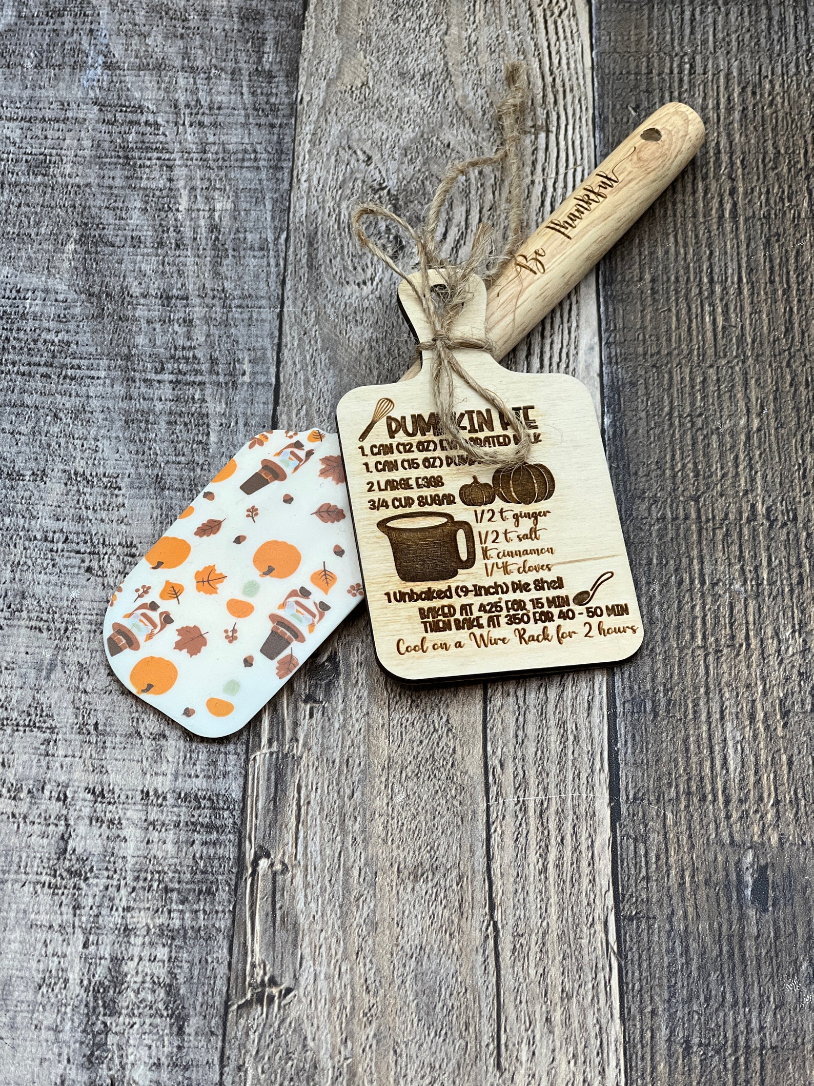 Spatula Fall Personalized Gift Thanksgiving Gift Gift for - Etsy