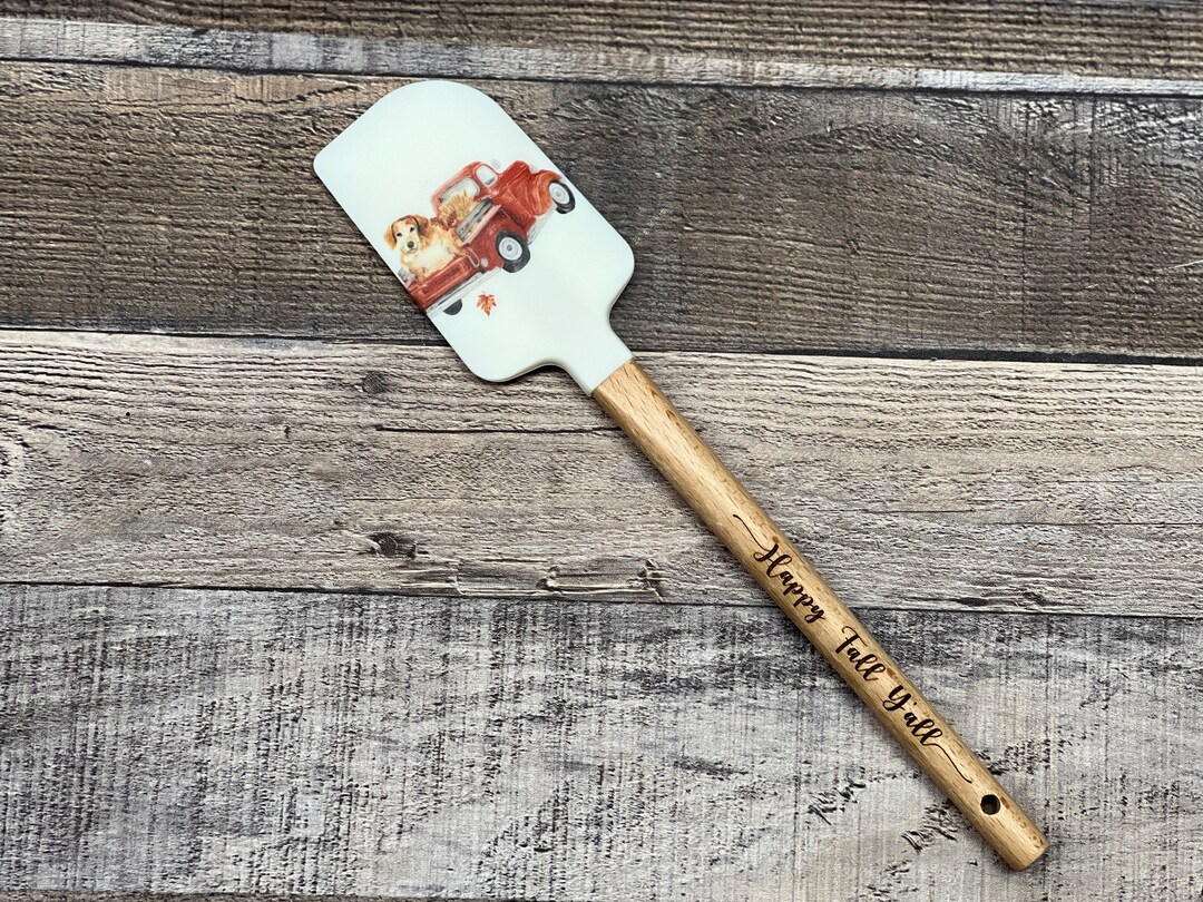 Spatula, Fall, Personalized Gift, Thanksgiving Gift, Gift for Mom - Etsy