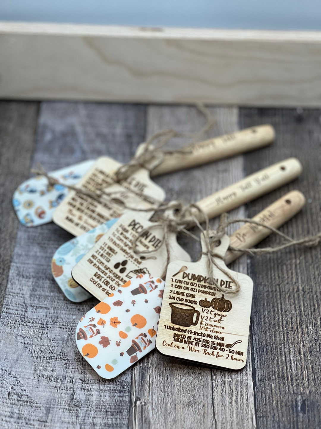 Spatula, Fall, Personalized Gift, Thanksgiving Gift, Gift for Mom - Etsy