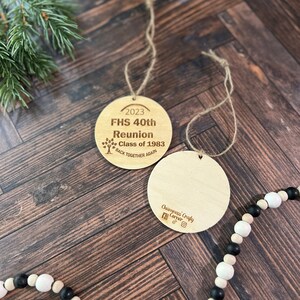 Customizable Class Reunion Favors, Alumni Reunion Favors, Keepsake Gift ...