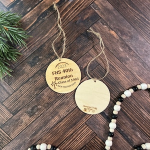 Customizable Class Reunion Favors, Alumni Reunion Favors, Keepsake Gift ...