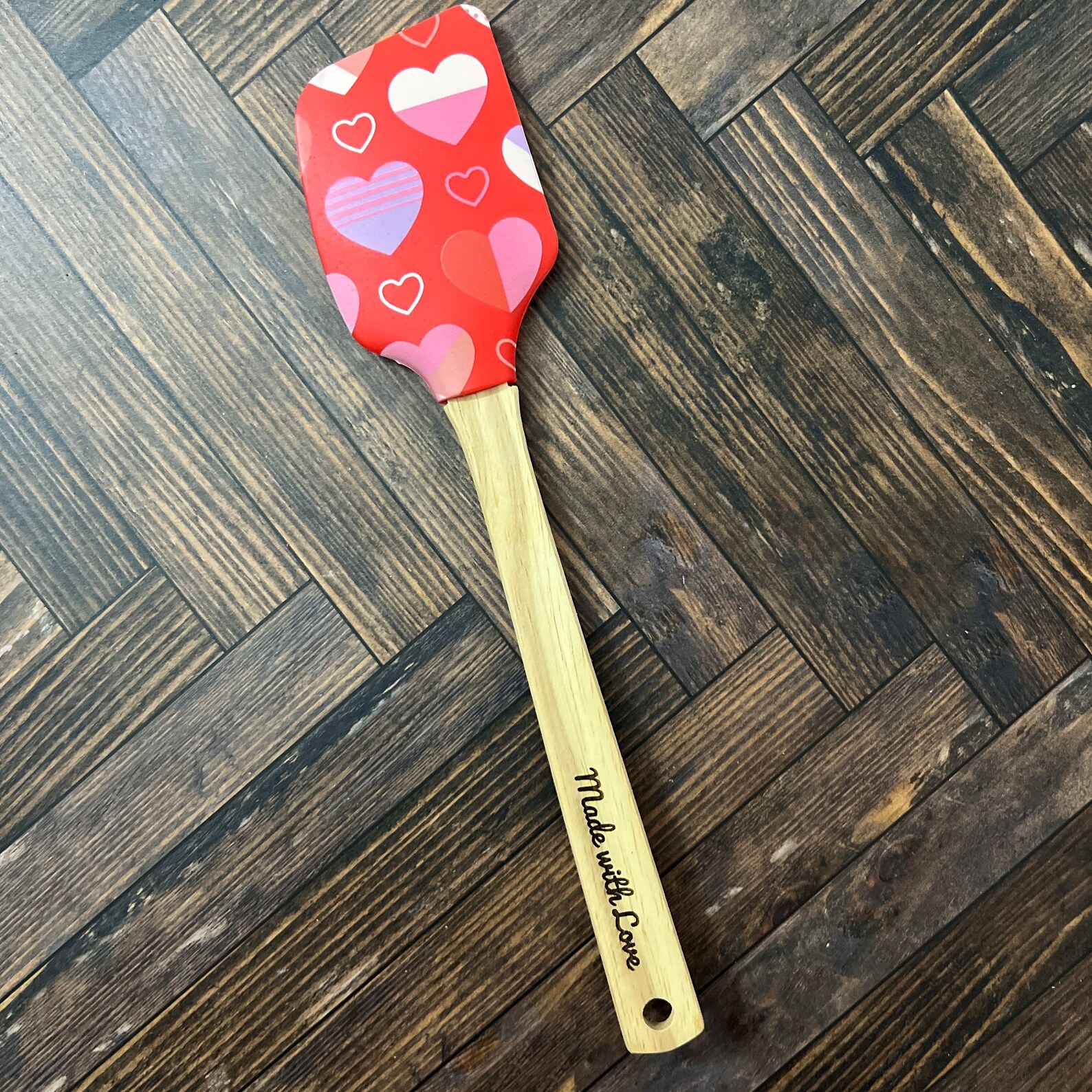 Personalized Silicone Wood Spatula, Personalized Spatula, Dog Silicone ...