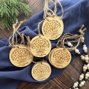 Favors for Family Reunion, Personalized Ornament, Our Roots Run Deep ...
