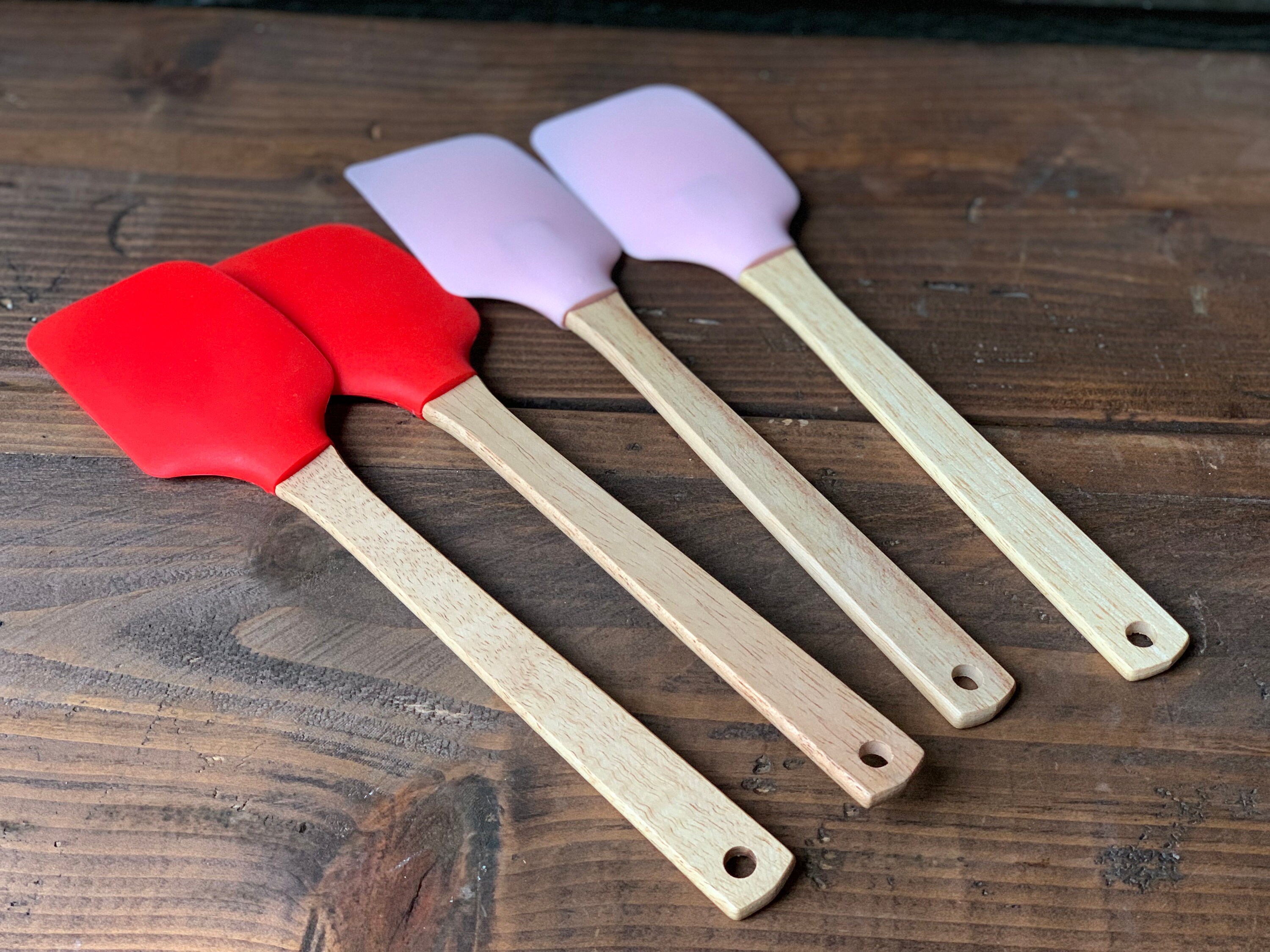 Personalized Silicone Wood Spatula, Personalized Spatula, Dog Silicone ...