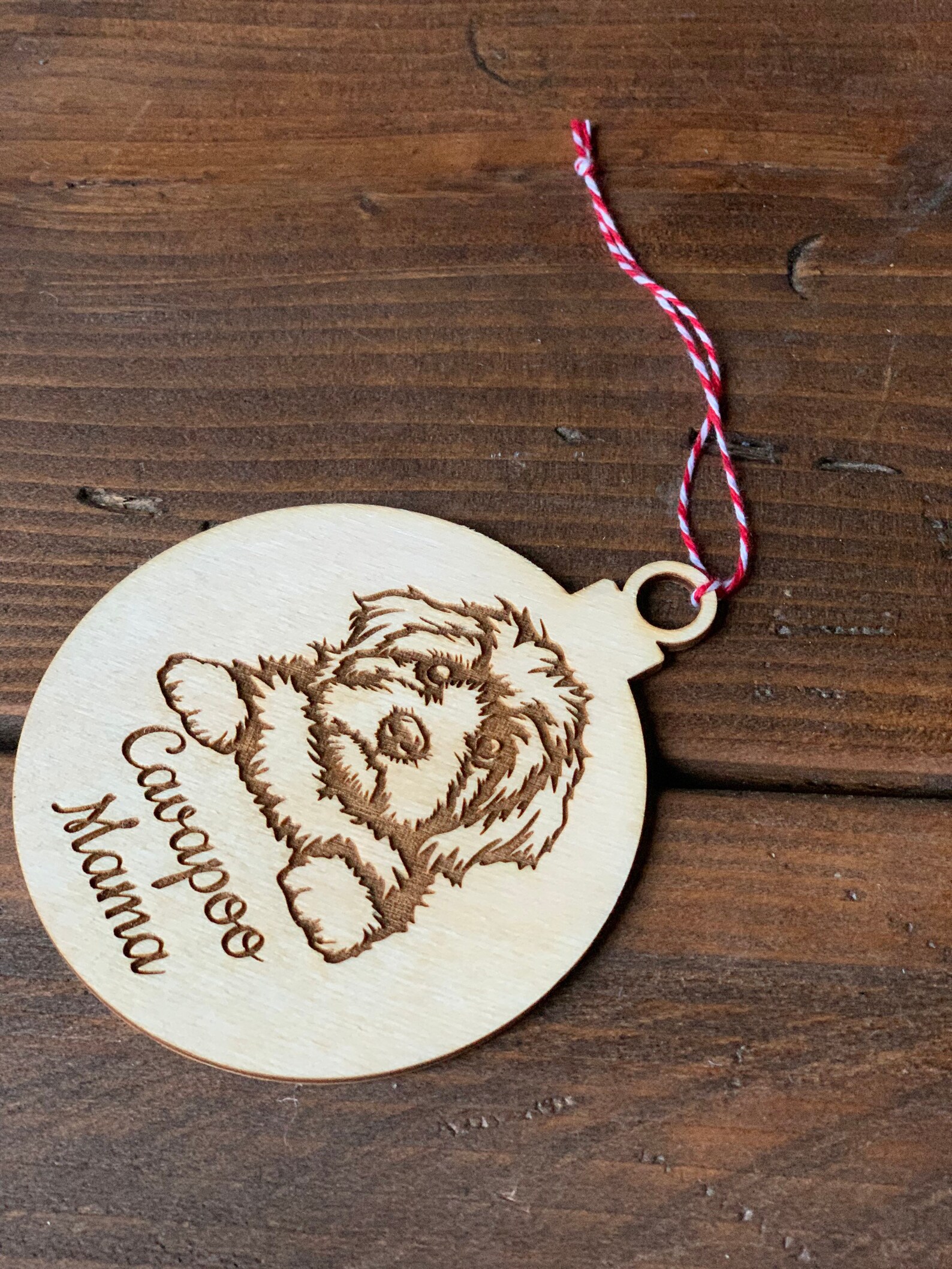 Cavapoo Ornaments Dog Name Ornaments Dog Lover Gift - Etsy