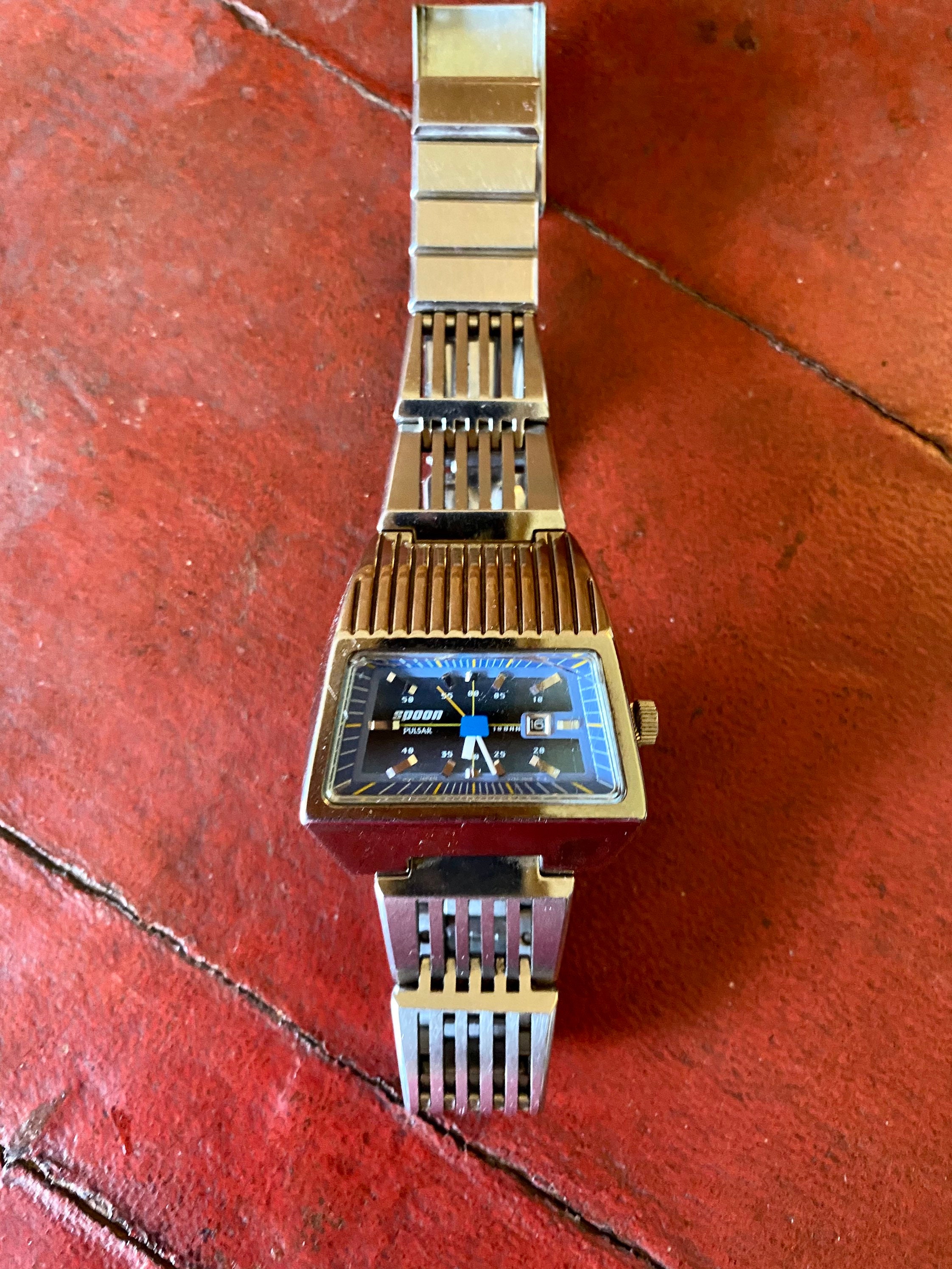 Rare 19702 Pulsar Spoon Watch - Etsy