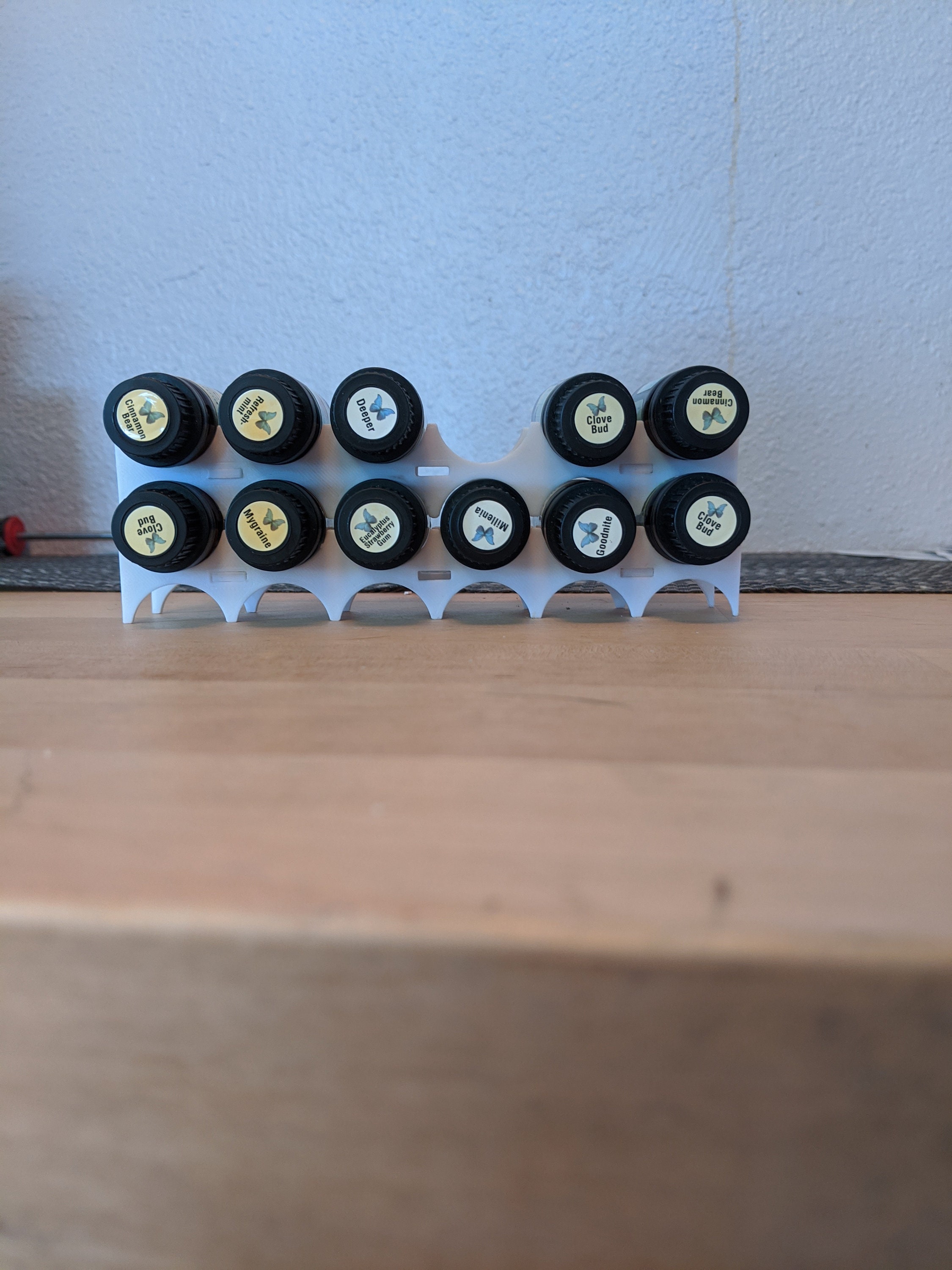 Essential Oil Storage Rack 3D Printed 10ML (2 Pairs) - Etsy