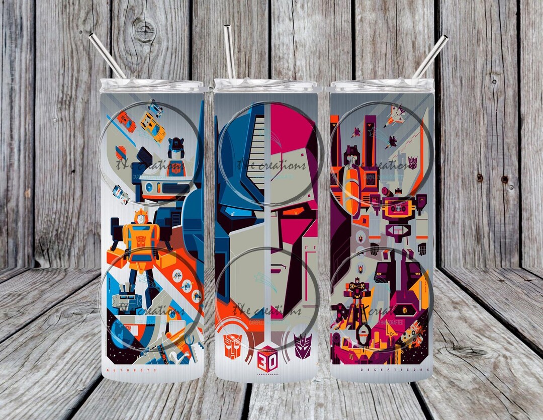 Original Robots Cartoon 30th Anniversary Custom 20oz Stainless Steel ...