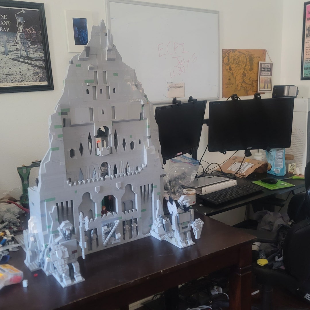 Custom Lego Erebor in Stock Can Also Split the Set Int 4. Secret Stairs,secret Door Forge ...