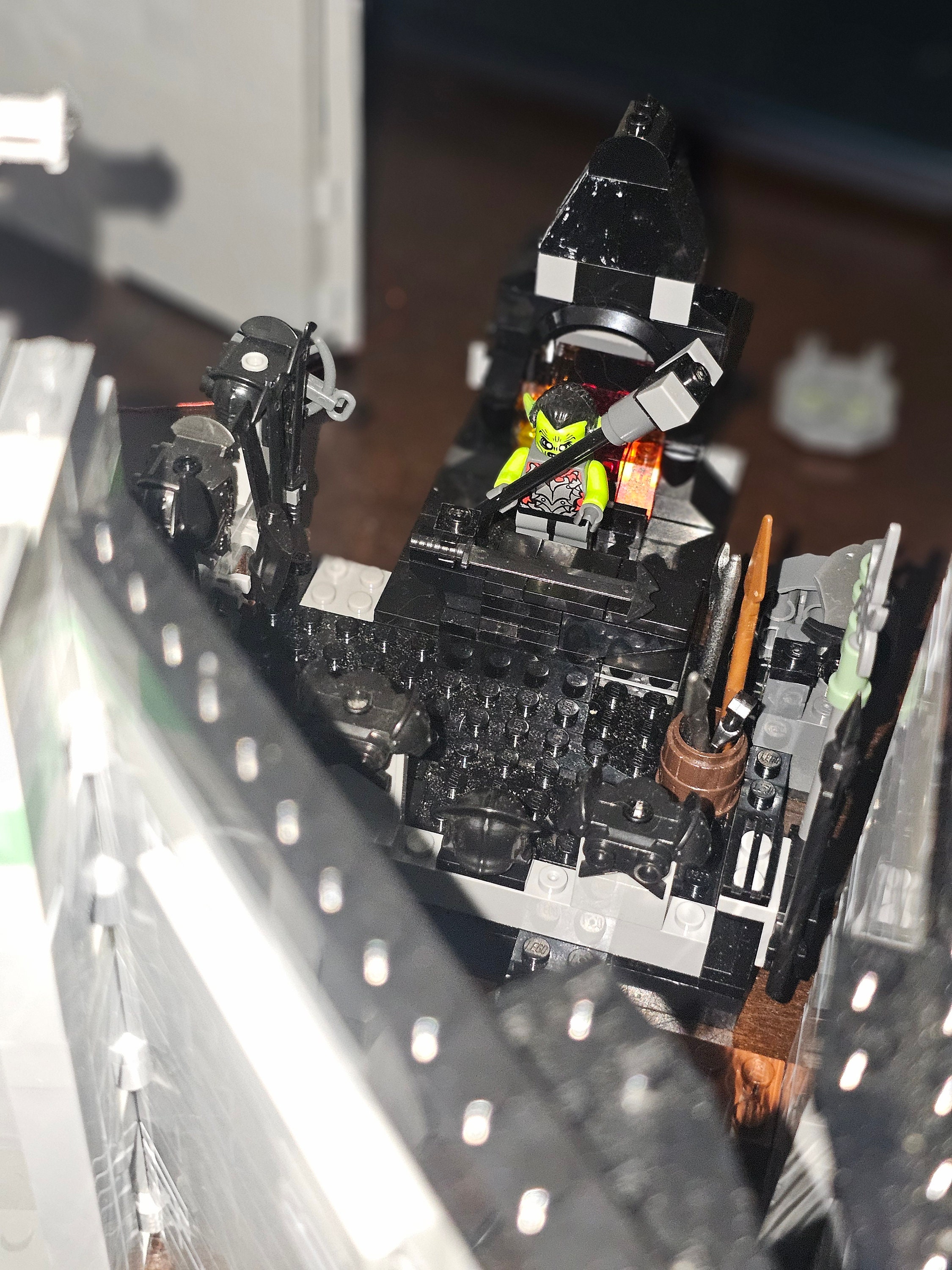 Completed Custom Lego Minas Morgul With Light Kit Back in Stock Ships ...