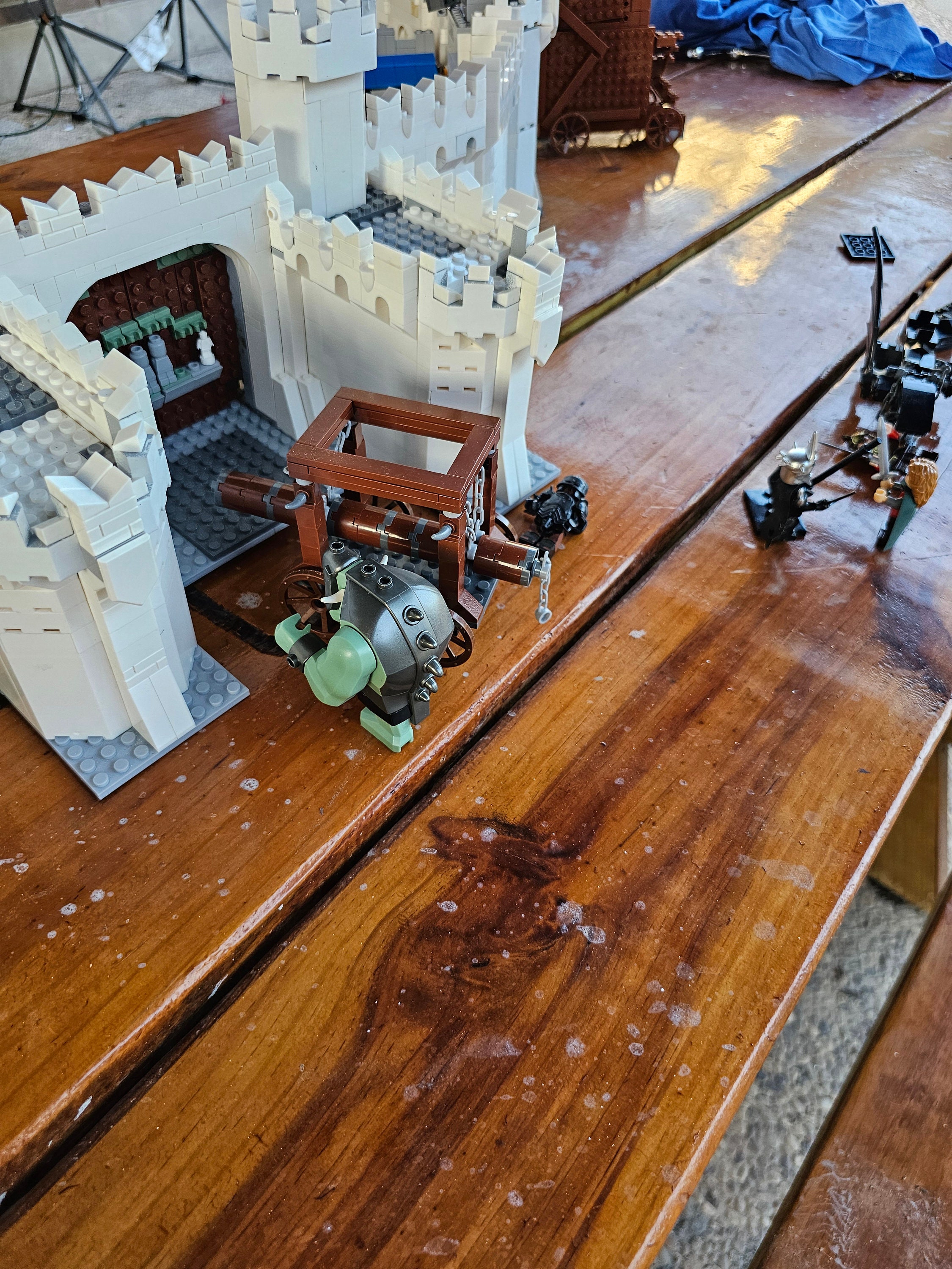 Split Listing Custom Lego Minas Tirith Gate and Outer Walls New Build ...