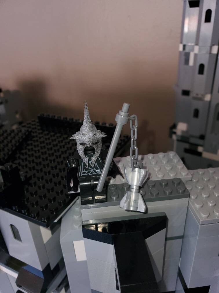 New Custom Lego Minas Morgul With Light Kit Back in Stock Ships in 3 5 ...