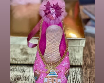 CUSTOMIZED NUTCRACKER Suite Ballet Decorated Pointe Shoe Various Roles ...