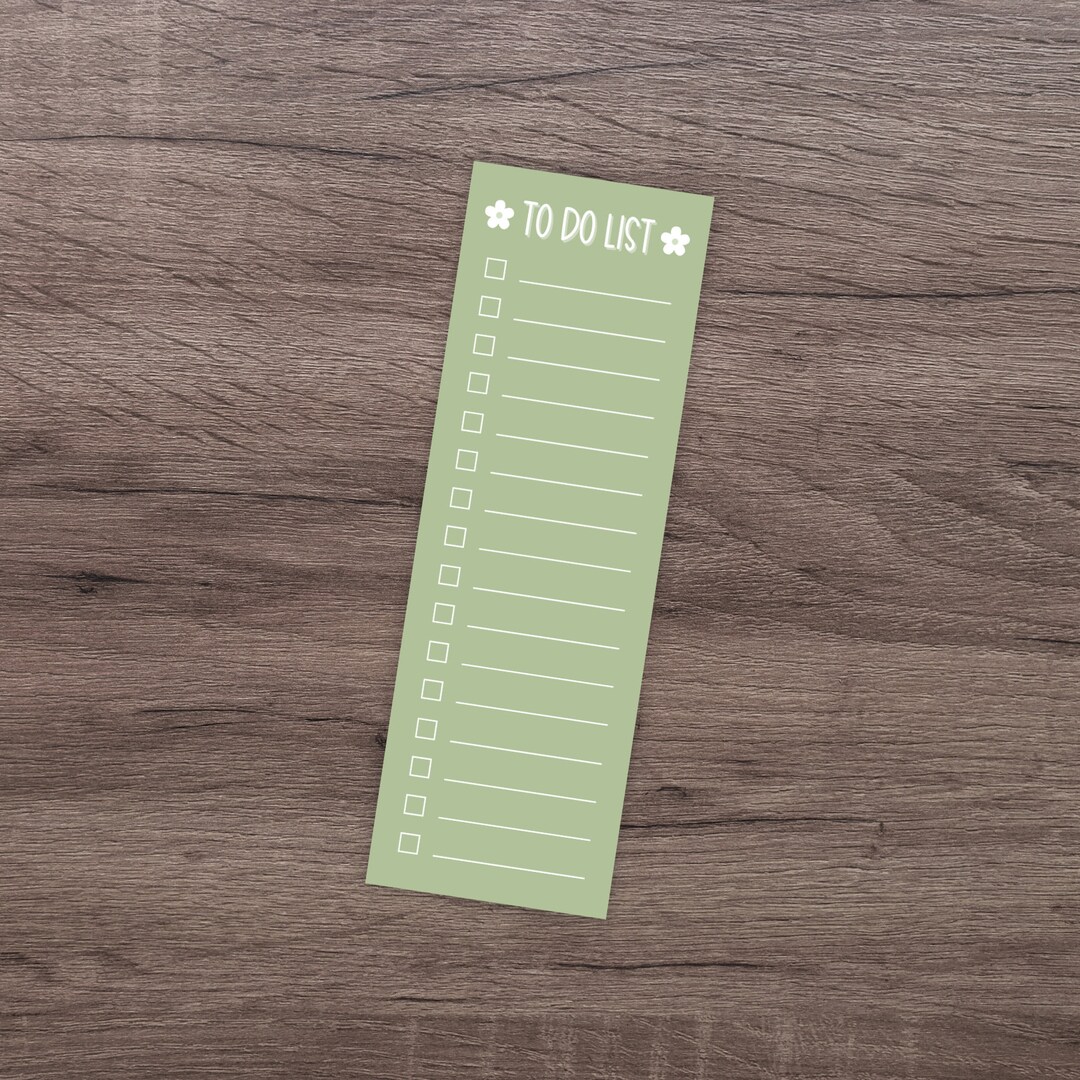 Cute to Do List Notepad | Stationary | Mini Notepad | to Do List ...