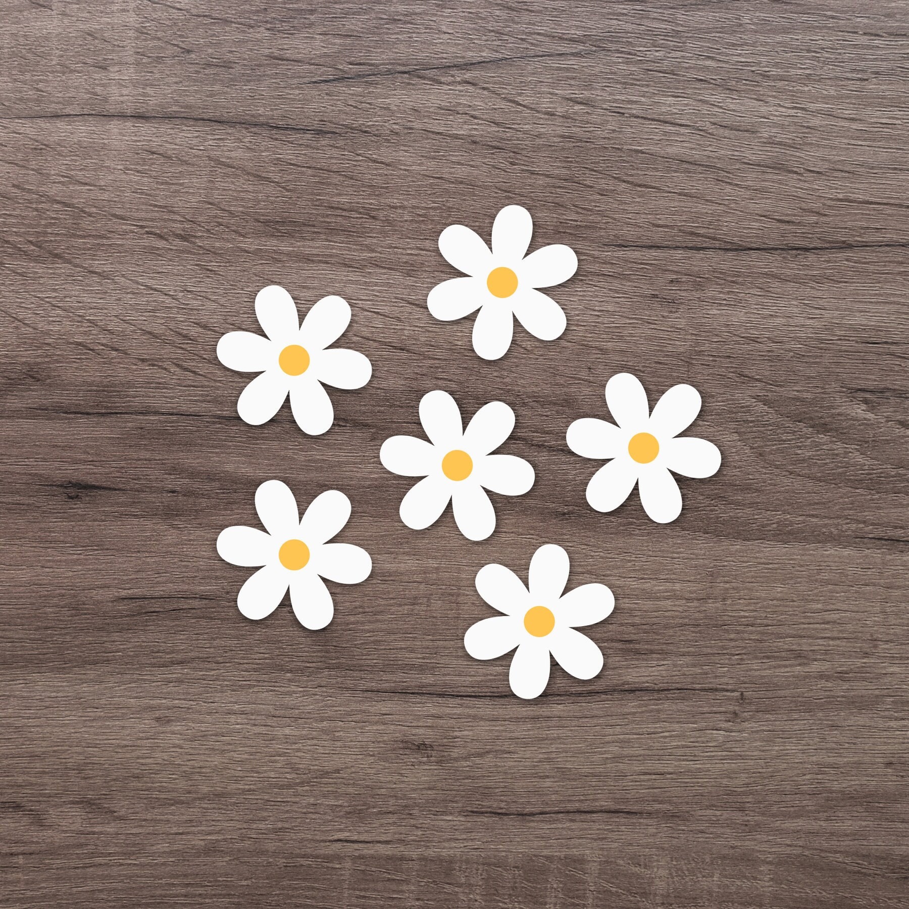 Little Daisies Stickers 6 Cute Flower Stickers Laptop - Etsy