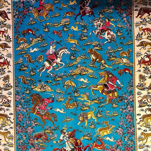 Hunting Scene - Etsy