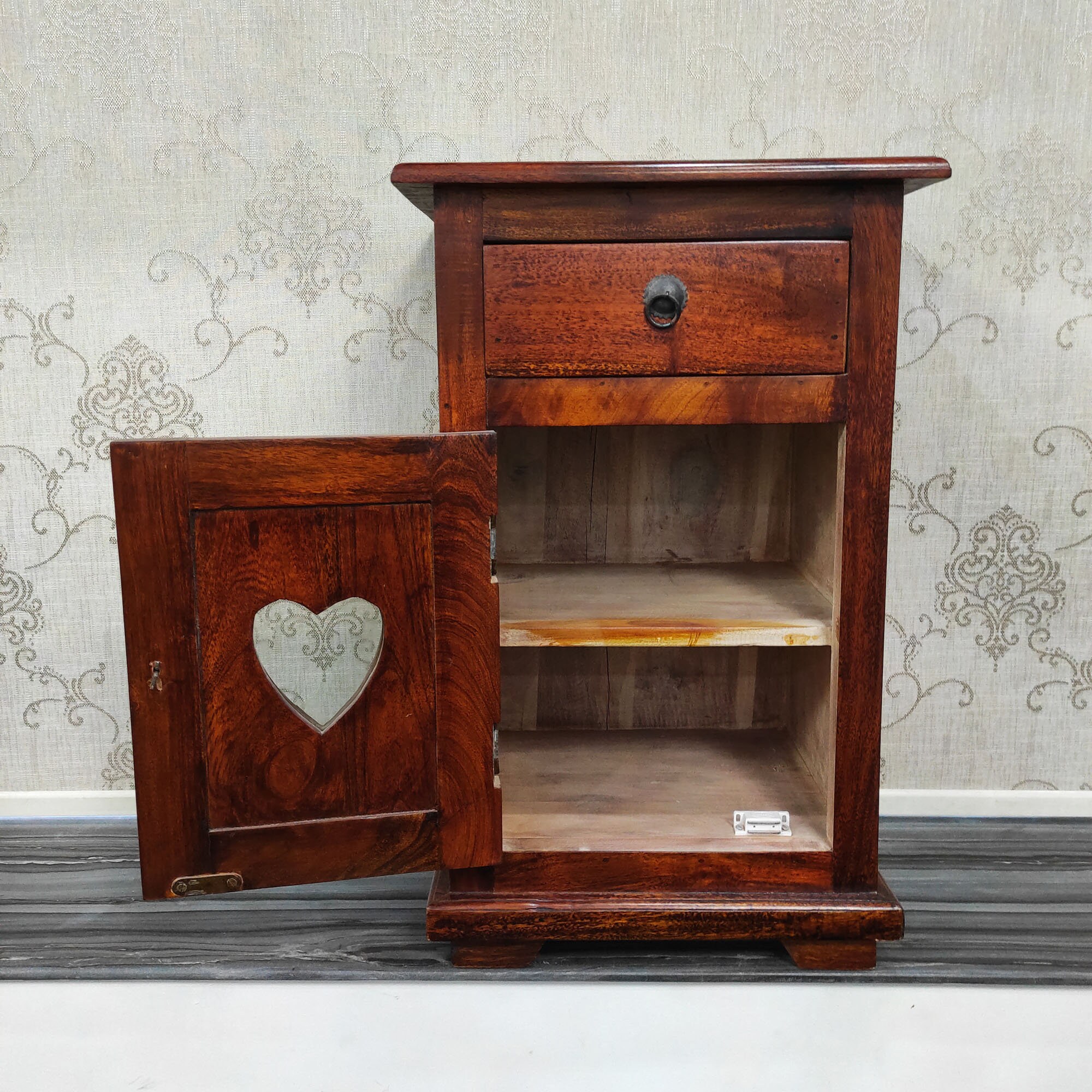 Wooden Carved Polish Cabinet wooden Storage Cabinet polished - Etsy